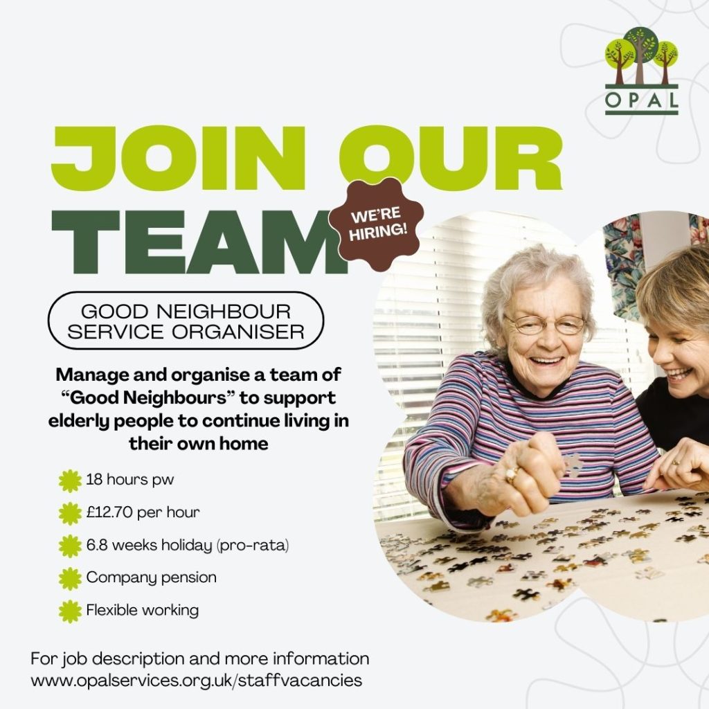 Staff Vacancies – Opal Services